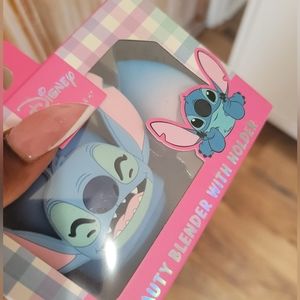Disney | Makeup | Disney Womans Stitch Beauty Blender And Holder | Poshmark
